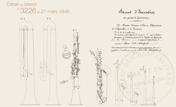 The invention of the saxophone by the great Adolphe Sax – Henri SELMER ...