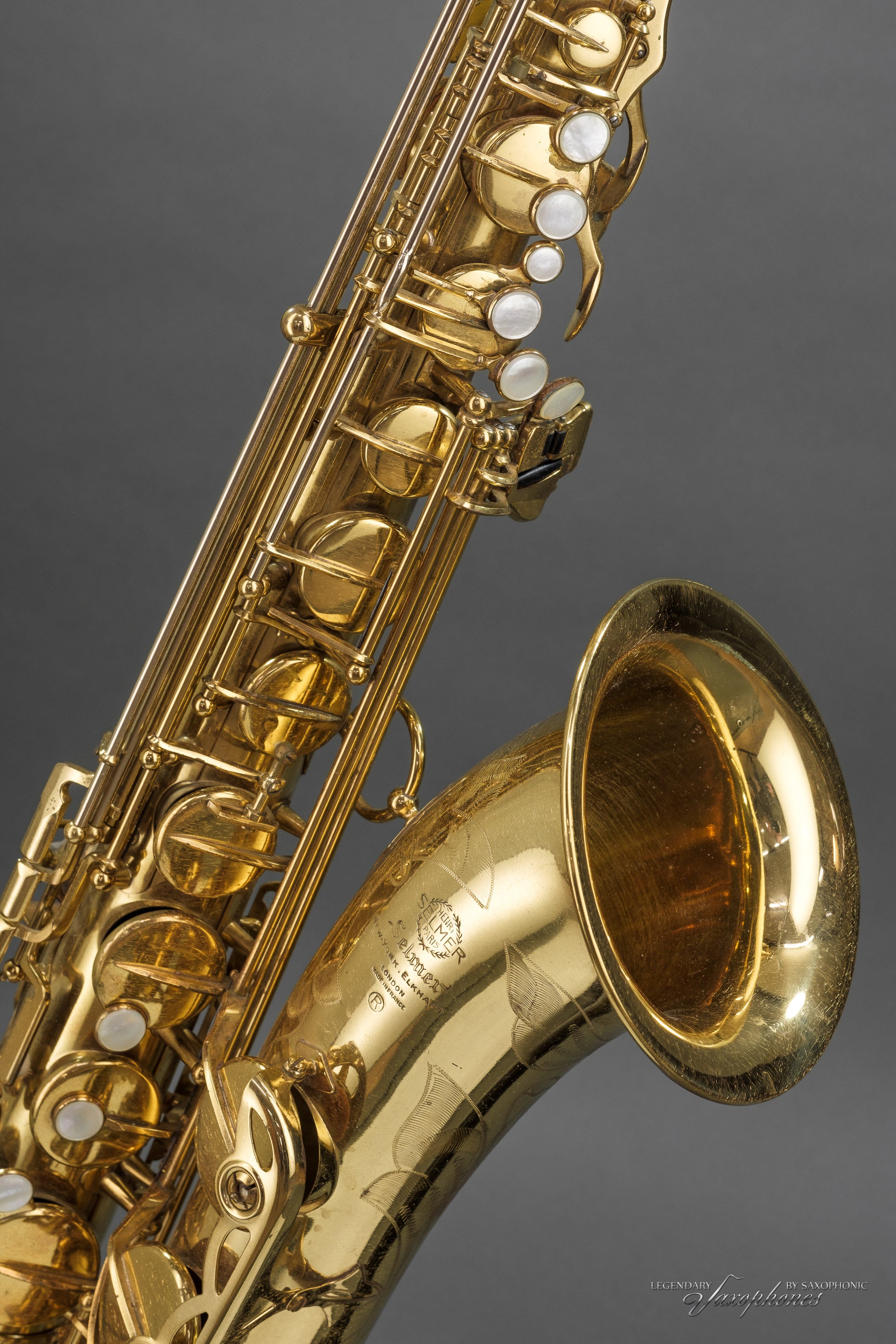 Saxophone SELMER Ténor Mark VI (1965) n° 122XXX, verni - Professionnel ...
