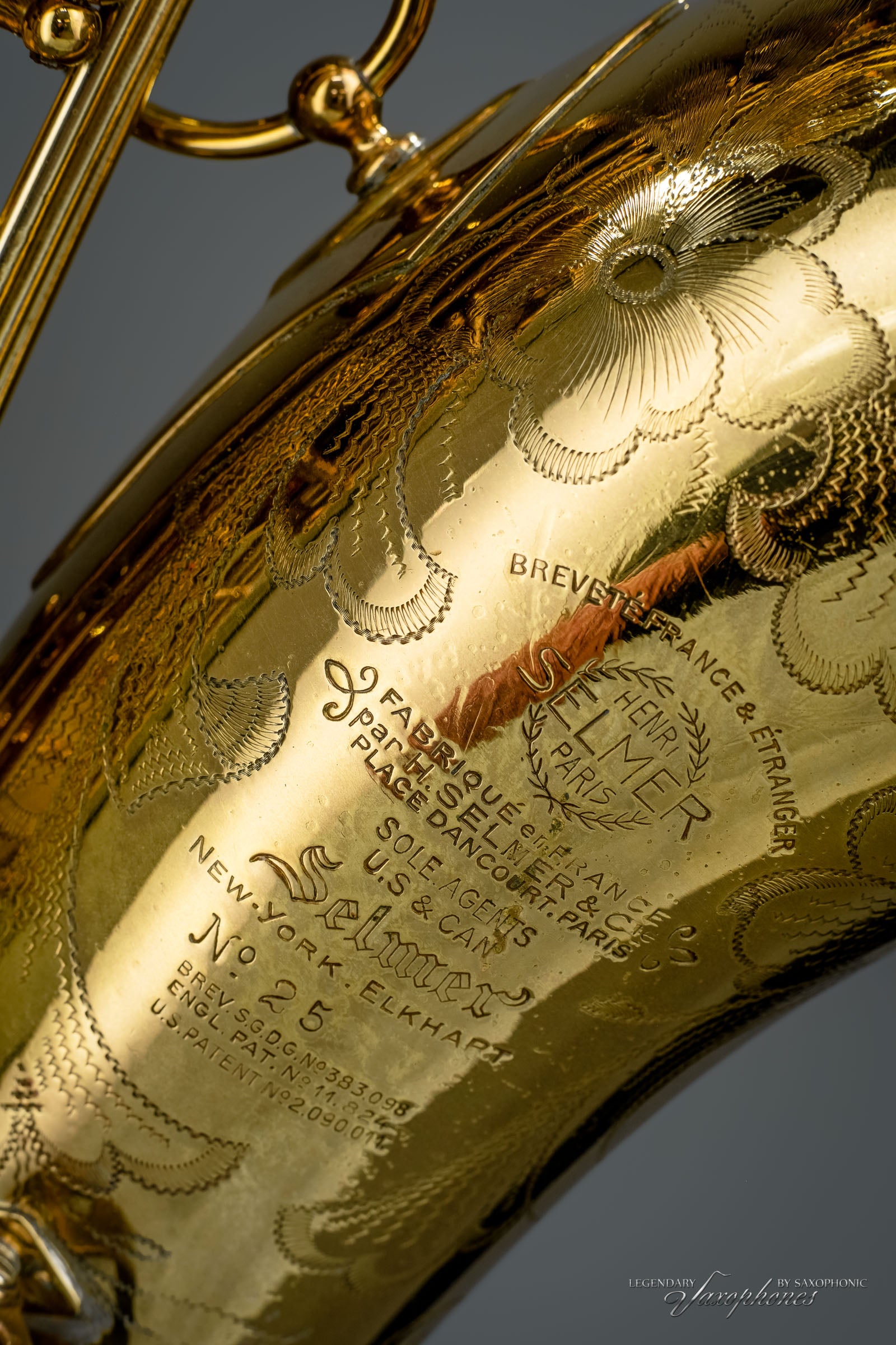 Saxophone Ténor SELMER Balanced Action (1938), n°259XX - Occasion ...